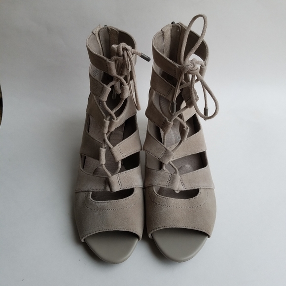 Rockport | Shoes | Rockport Audrina Ghillie Tall Sandal Block Heal ...